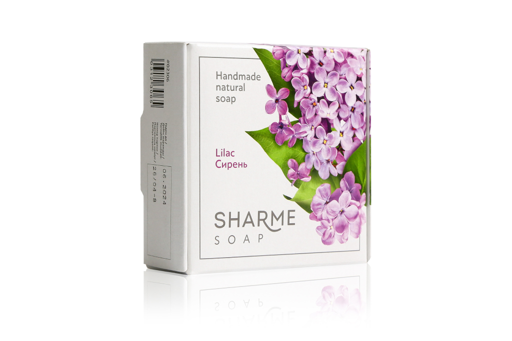 Мыло SHARME SOAP Сирень, 80 г :: Sharme Soap :: Продукты :: Greenway